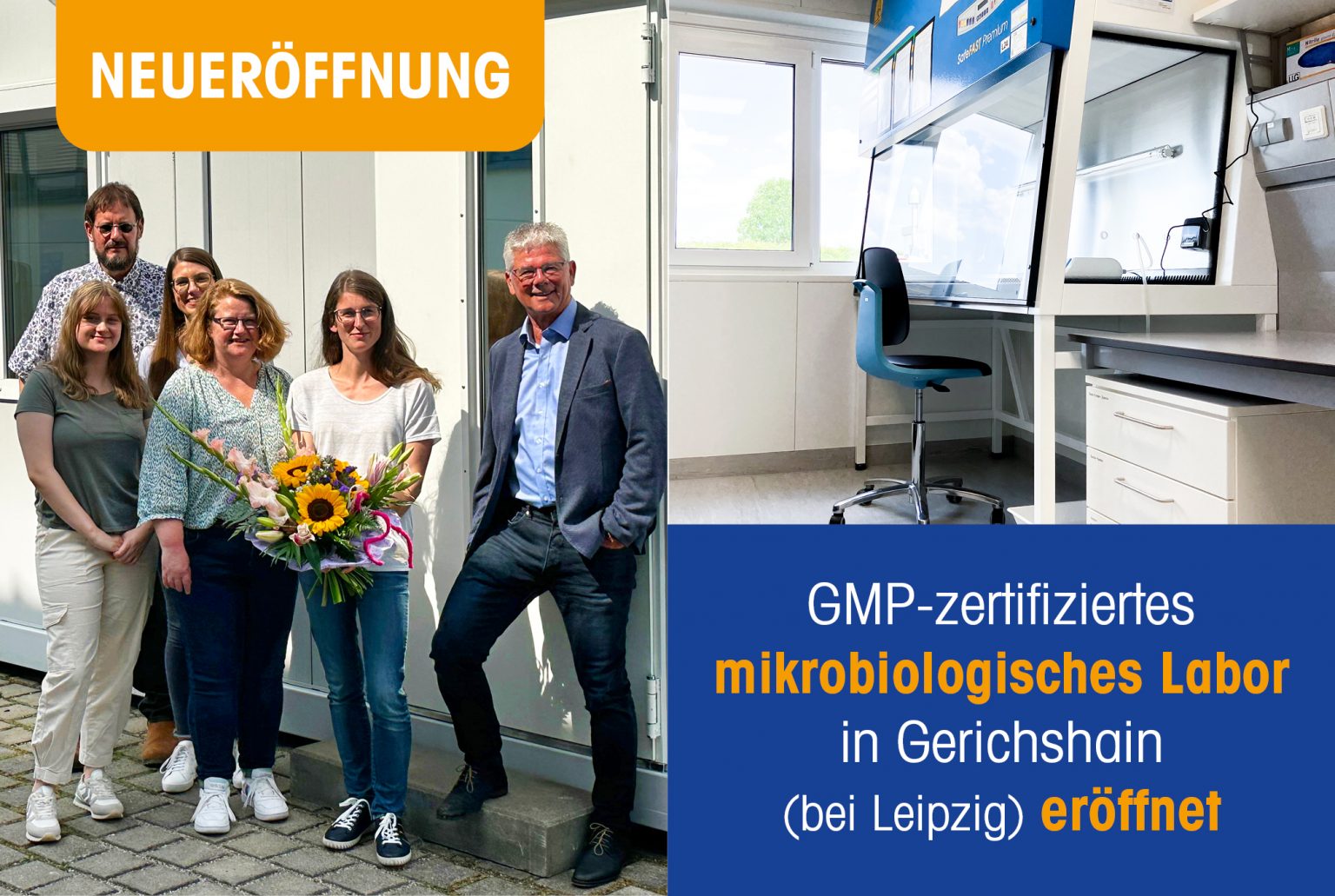 Neu: BioChem eröffnet GMP-zertifiziertes mikrobiologisches Labor in ...